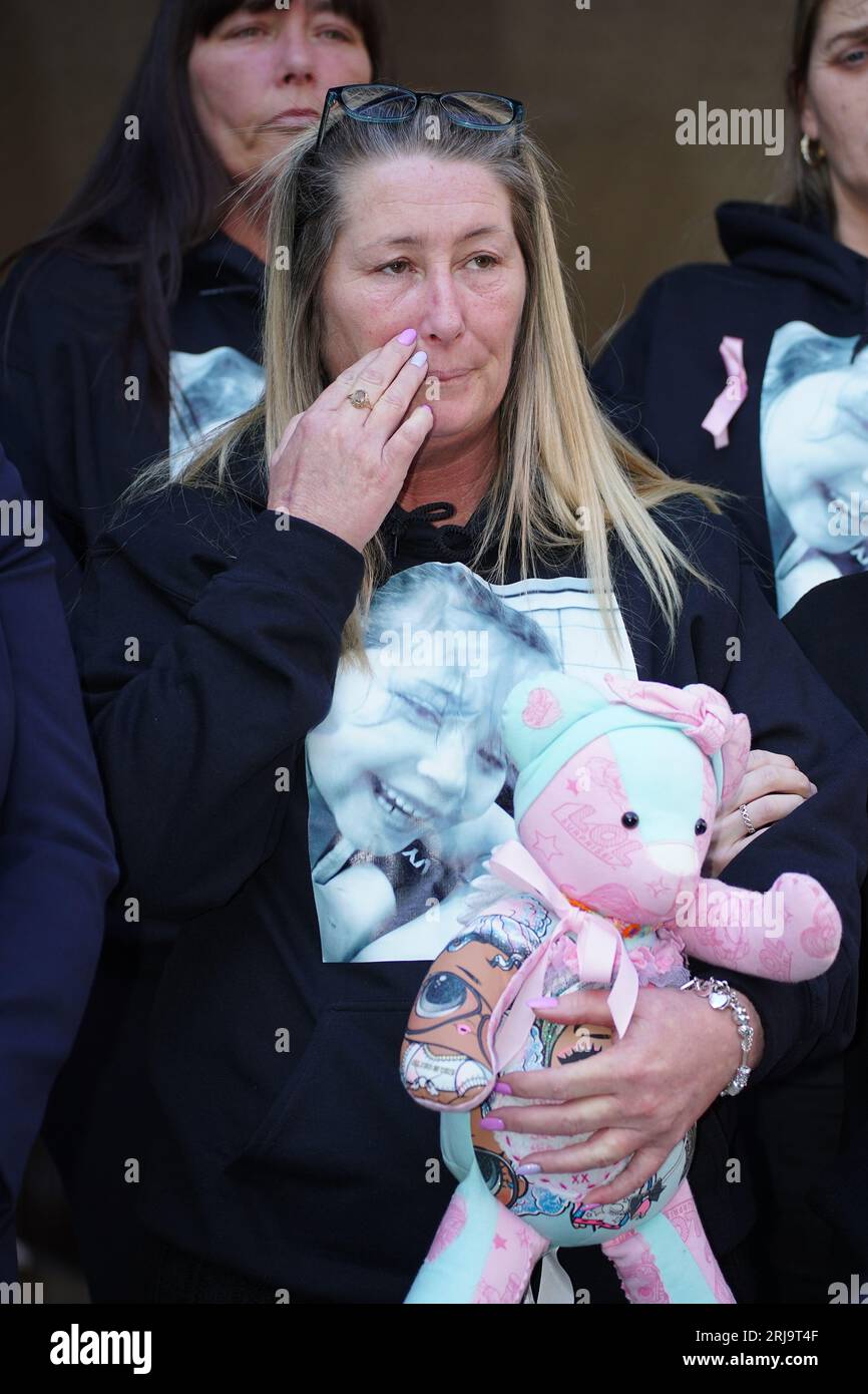 File photo dated 3/4/2023 of Cheryl Korbel, mother of nine-year-old ...