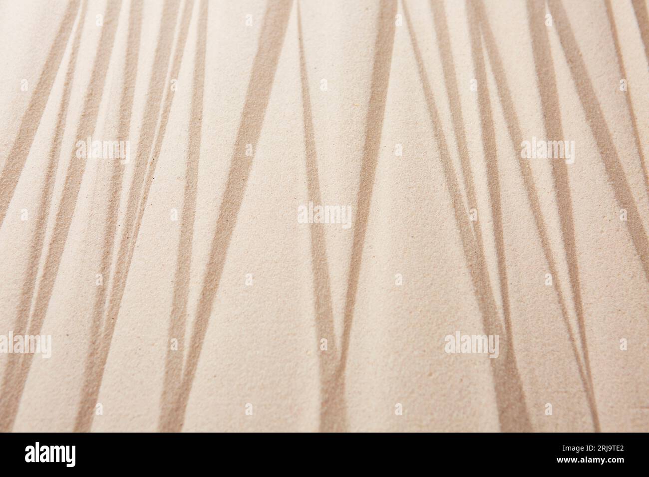 Patterns drawn in sand Stock Photo - Alamy