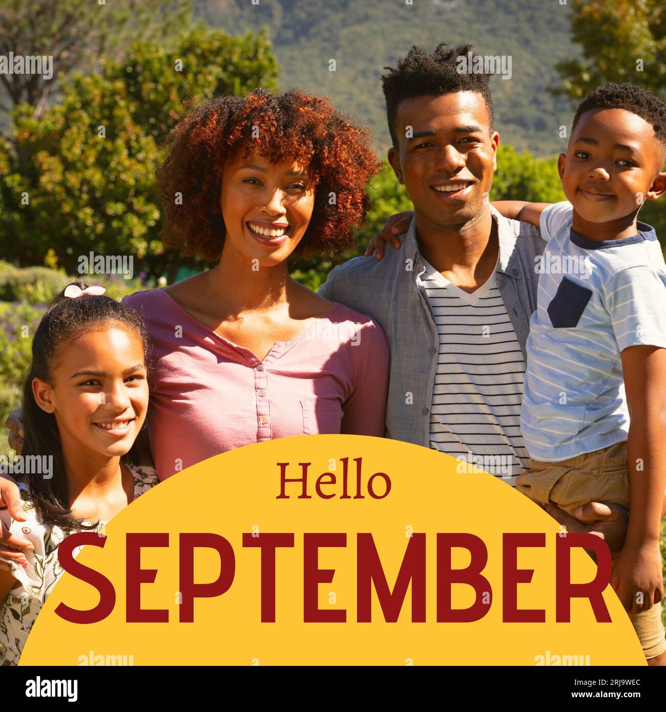 White american family hi-res stock photography and images - Alamy