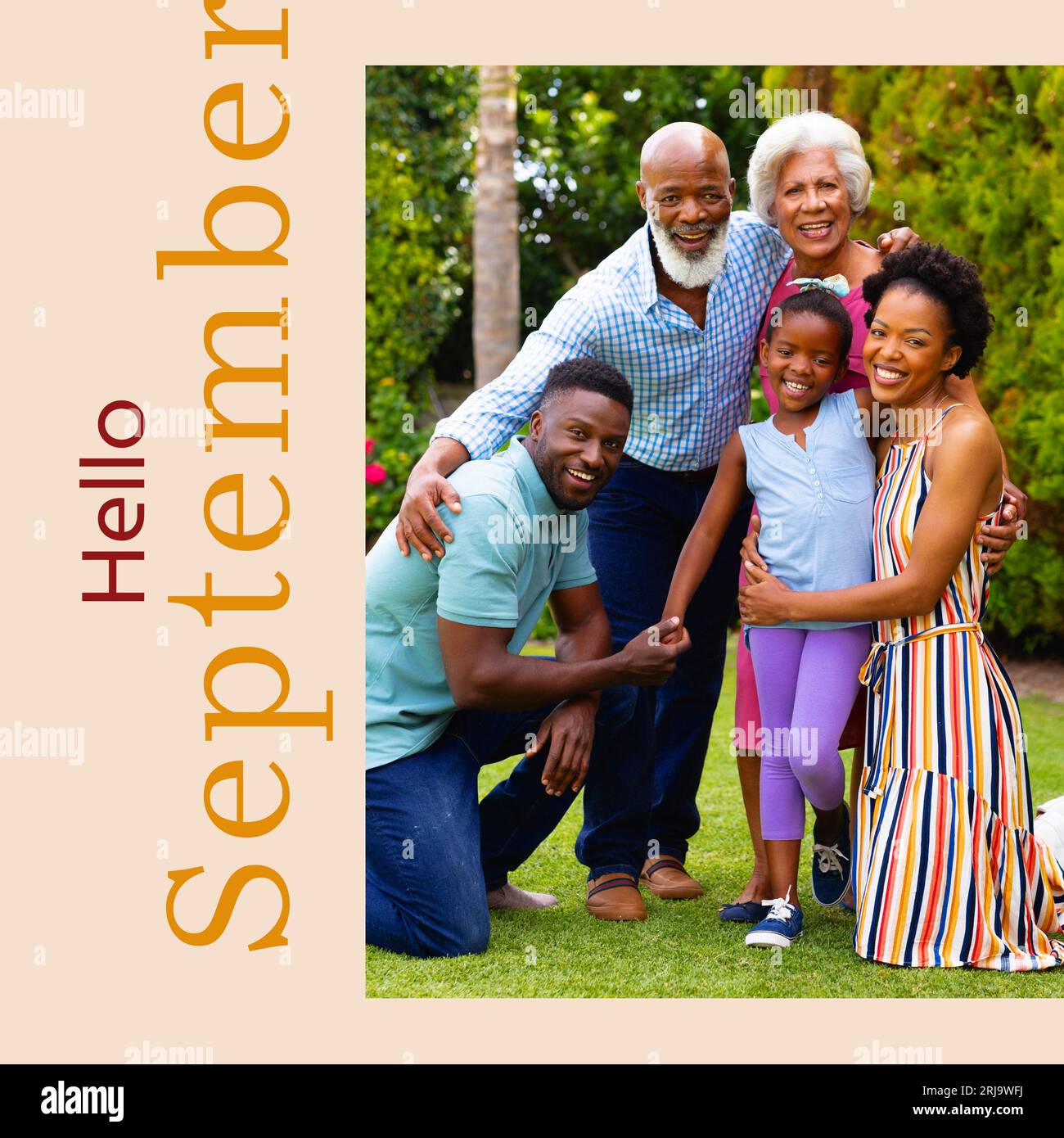 African american generation family hi-res stock photography and images ...