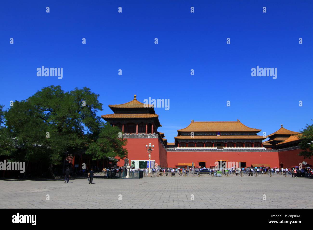 ancient Chinese traditional architectural landscape in the Imperial ...