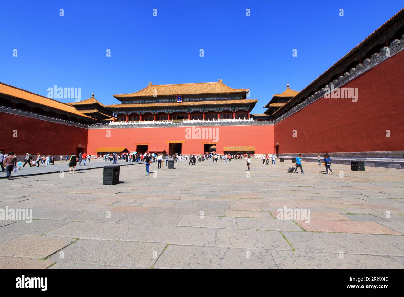 ancient Chinese traditional architectural landscape in the Imperial ...