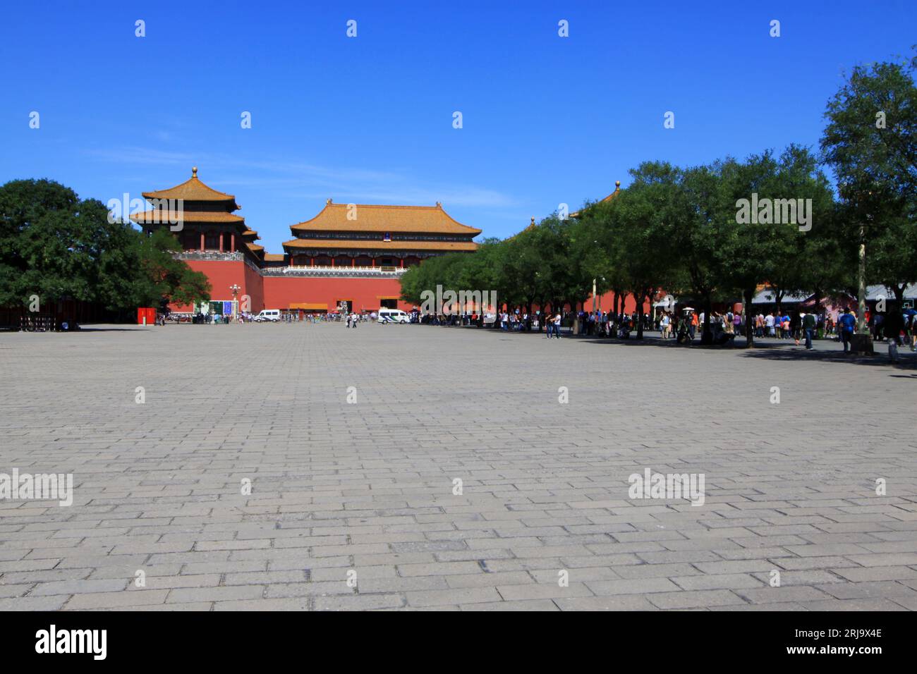 ancient Chinese traditional architectural landscape in the Imperial ...