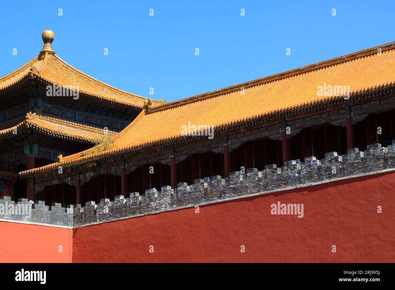 ancient Chinese traditional architectural landscape in the Imperial ...