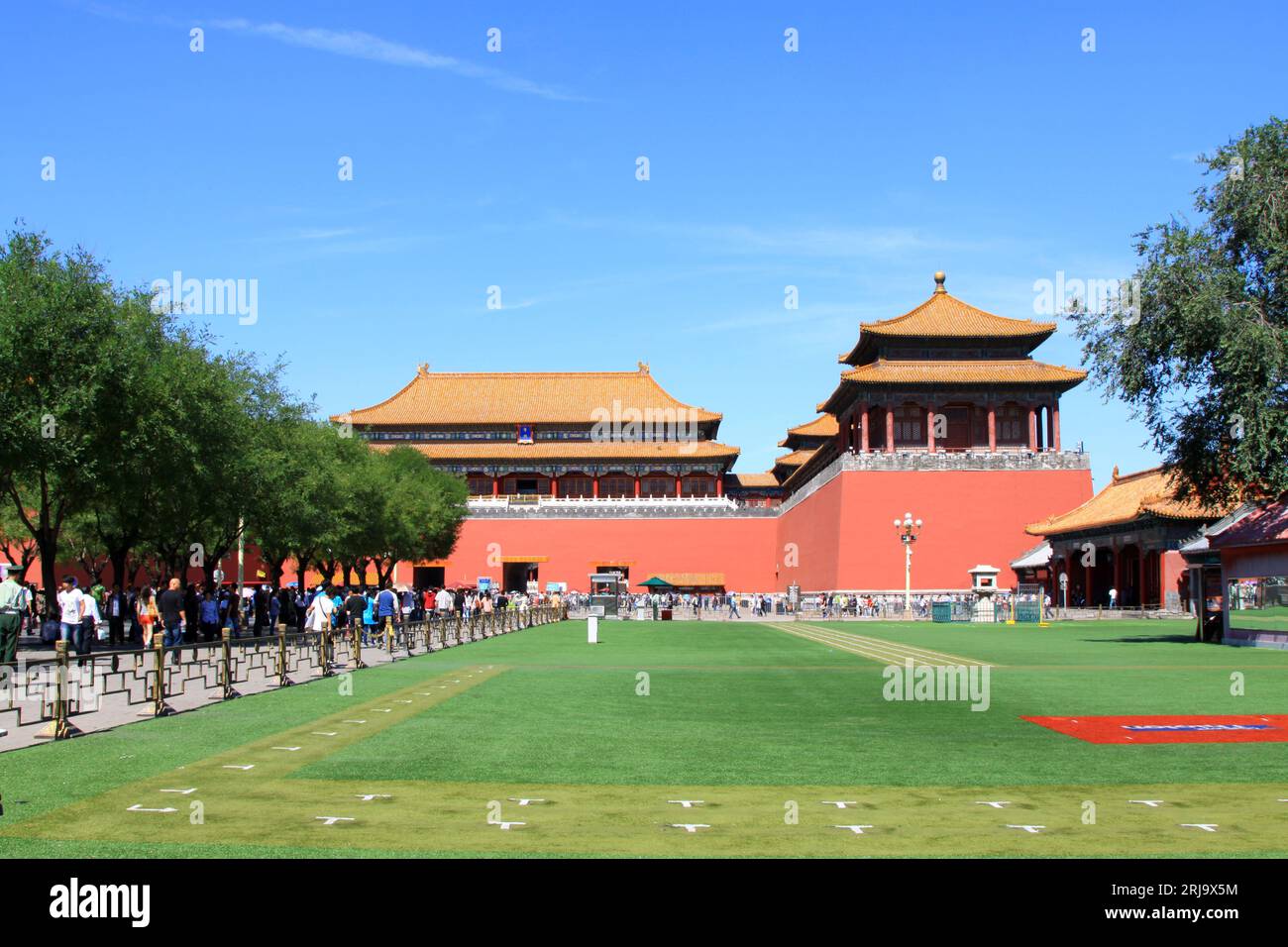 ancient Chinese traditional architectural landscape in the Imperial ...
