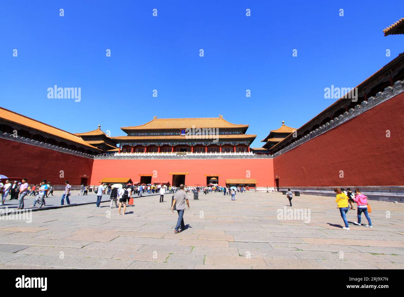ancient Chinese traditional architectural landscape in the Imperial ...