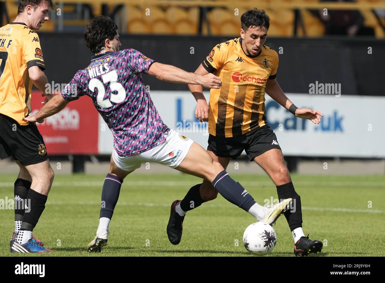 Southport v Boston United 19th August 2023 Big Help Stadium .Southport ...
