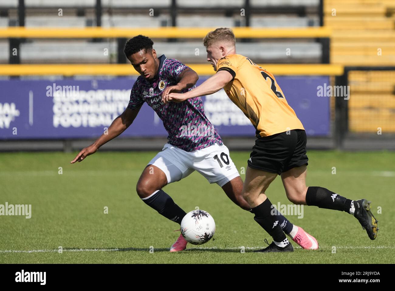 Southport v Boston United 19th August 2023 Big Help Stadium .Southport ...