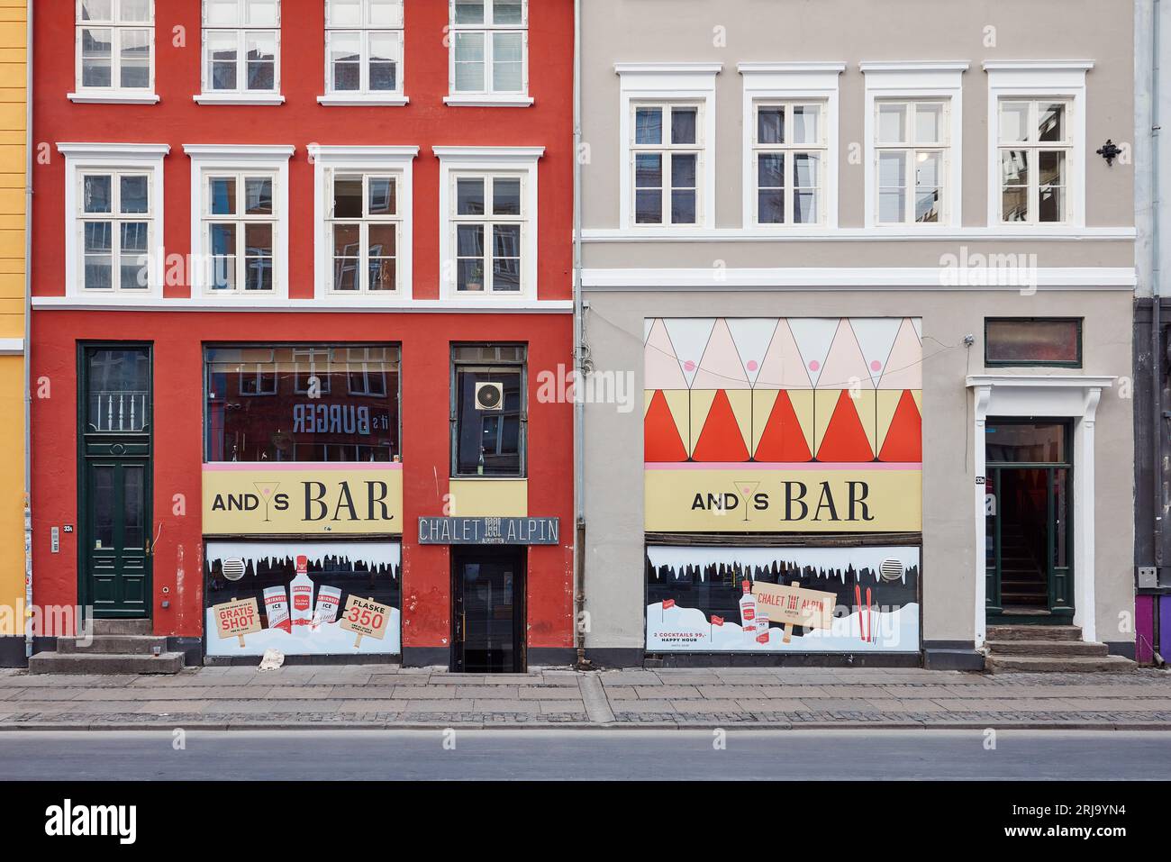 Andy’s Bar, old late-night bar in Gothersgade, Copenhagen, Denmark ...