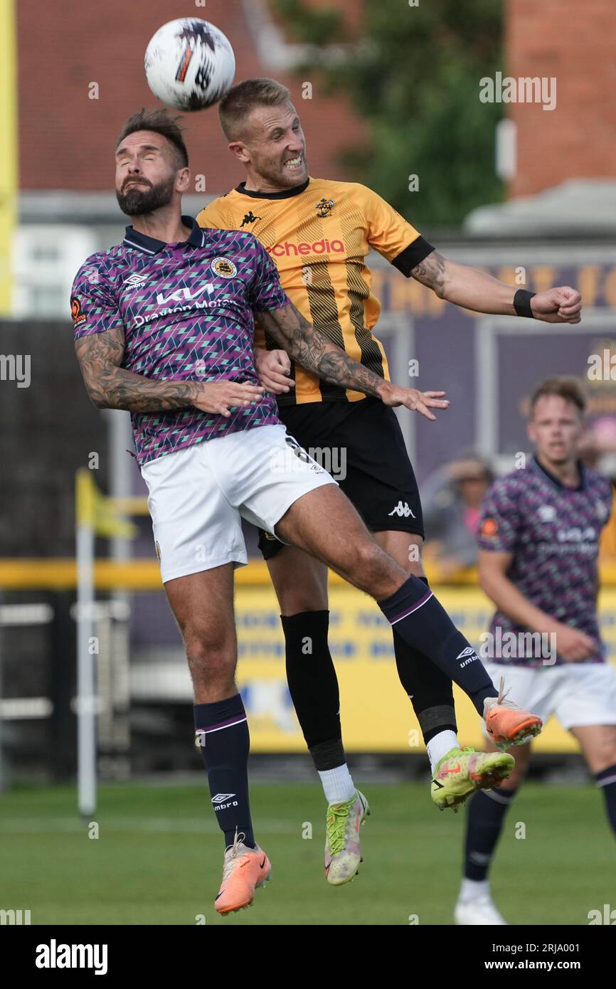 Southport v Boston United 19th August 2023 Big Help Stadium .Southport ...