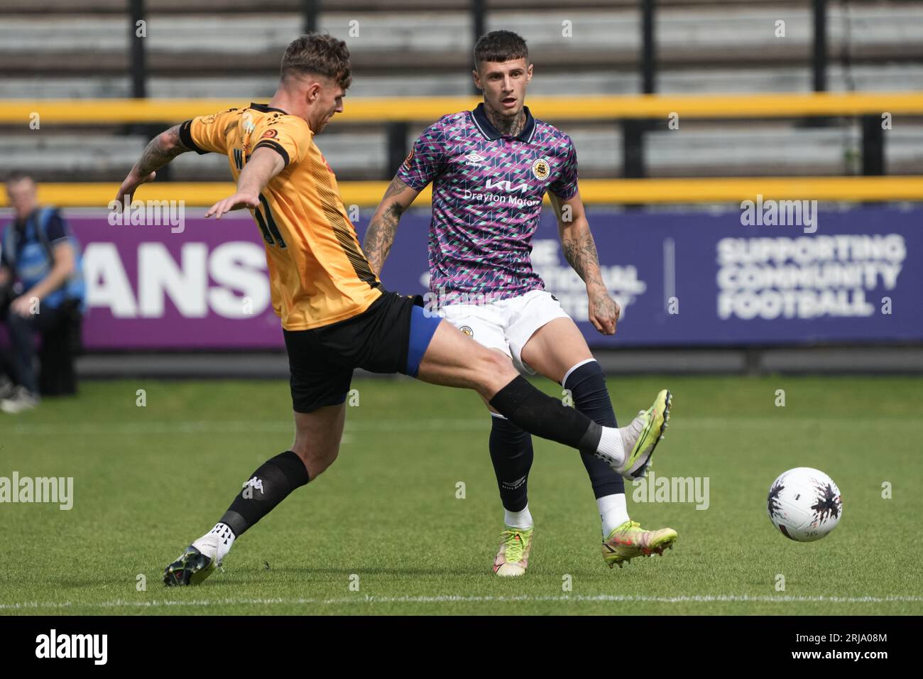 Southport v Boston United 19th August 2023 Big Help Stadium .Southport ...