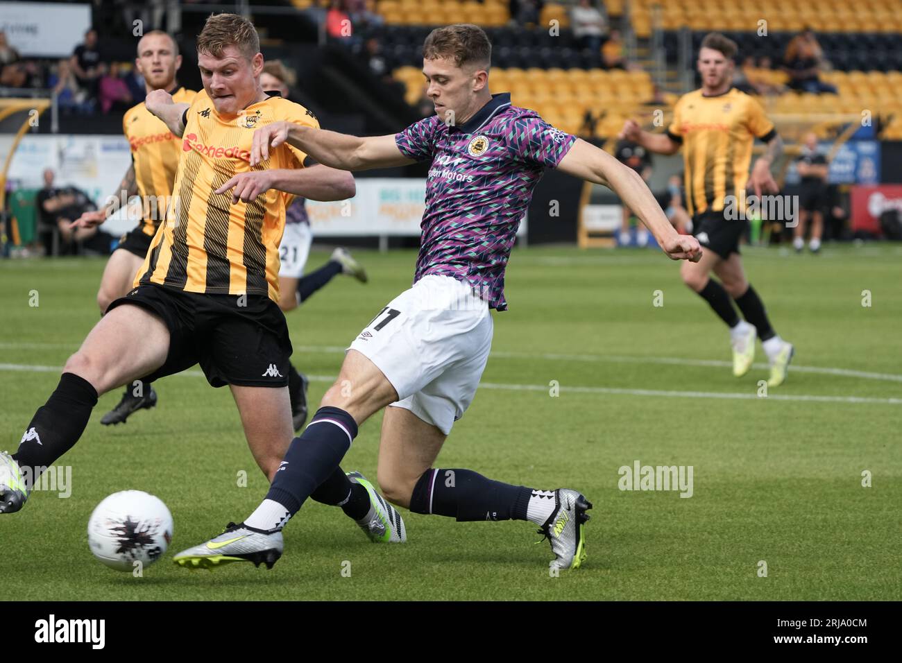 Jimmy knowlessouthport v boston 19th august 2023 hi-res stock ...