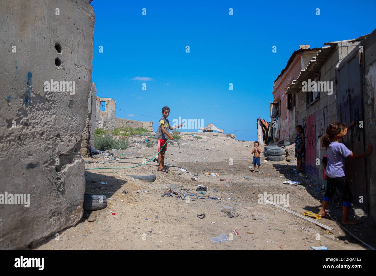 Al shati camp hi-res stock photography and images - Alamy