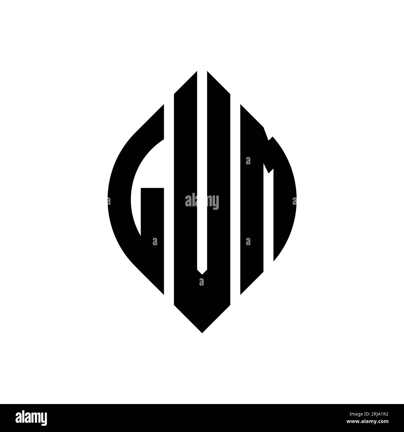 LVM circle letter logo design with circle and ellipse shape. LVM ...