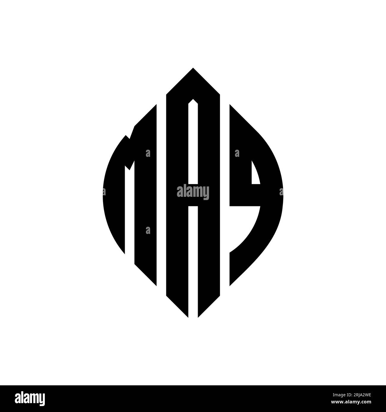 Maq circle logo Cut Out Stock Images & Pictures - Alamy