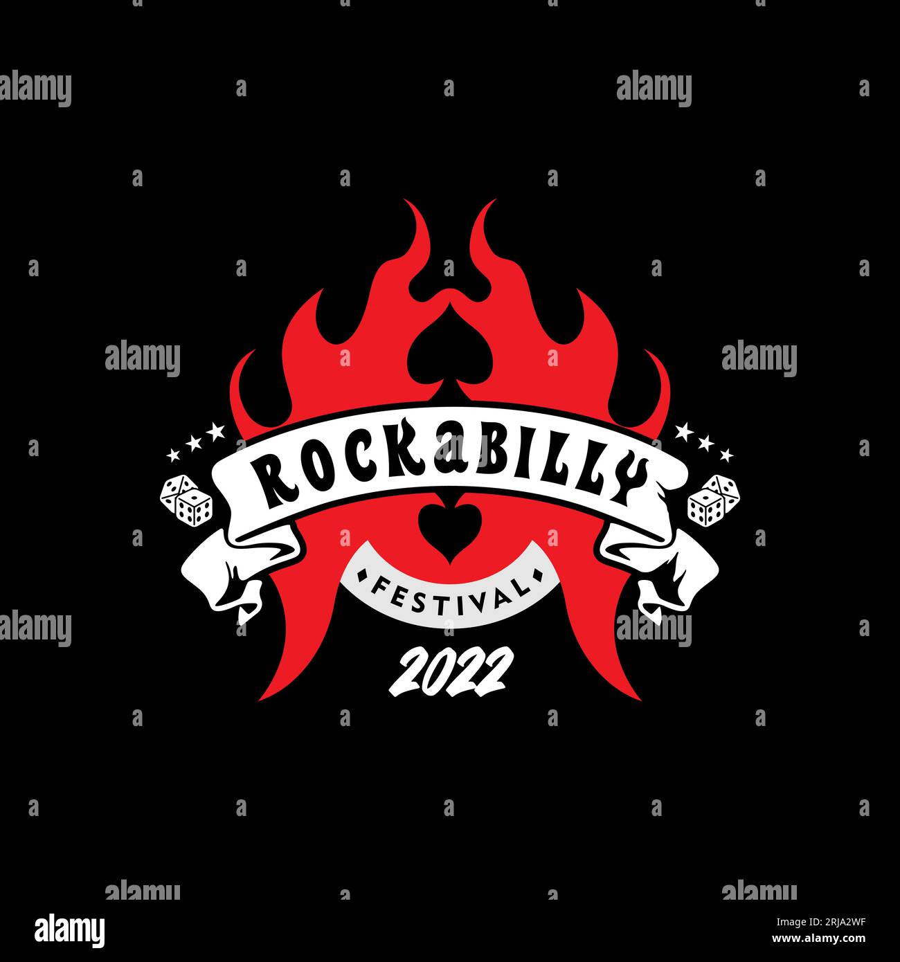 Distortion festival Stock Vector Images - Alamy