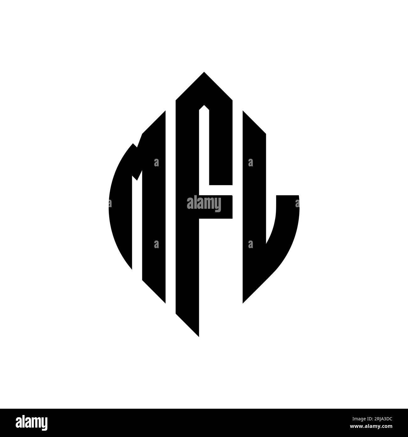 Mfl logo design hi-res stock photography and images - Alamy