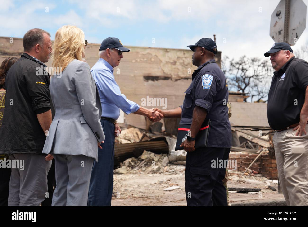 Maui, Hawaii (Aug. 21, 2023) - President Joe Biden visits Maui ...