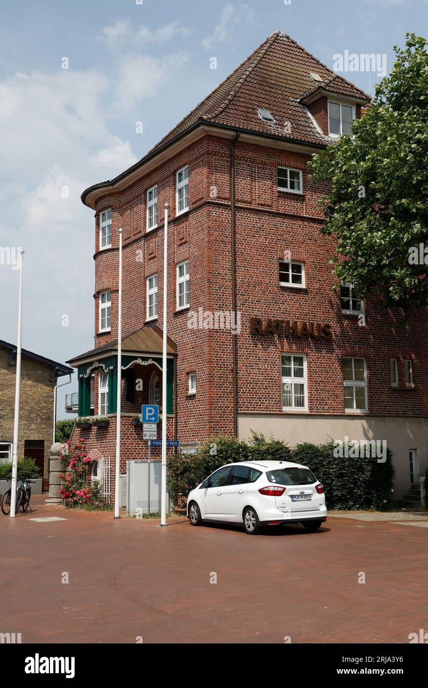 Town Hall, Laboe, Germany Stock Photo - Alamy