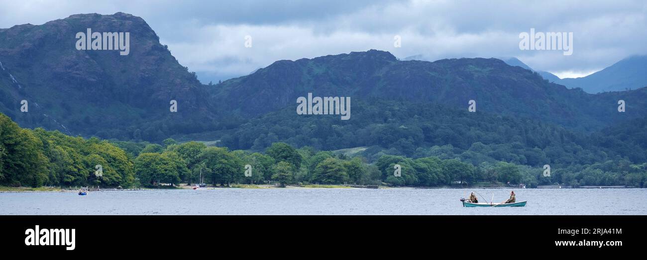 Coniston boat sail england hi-res stock photography and images - Alamy