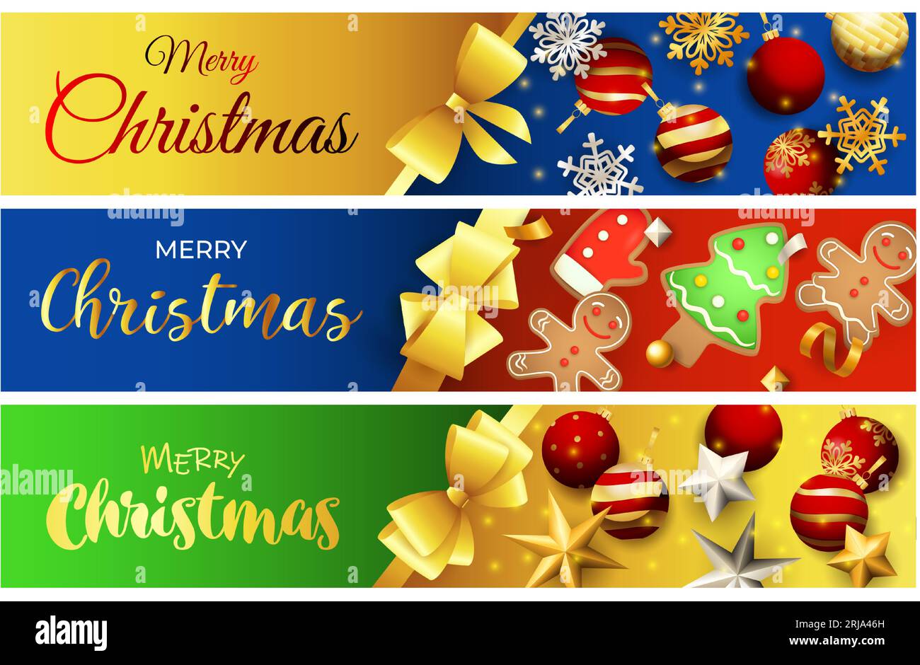 Colourful greeting posters with calligraphy Stock Vector Image & Art ...