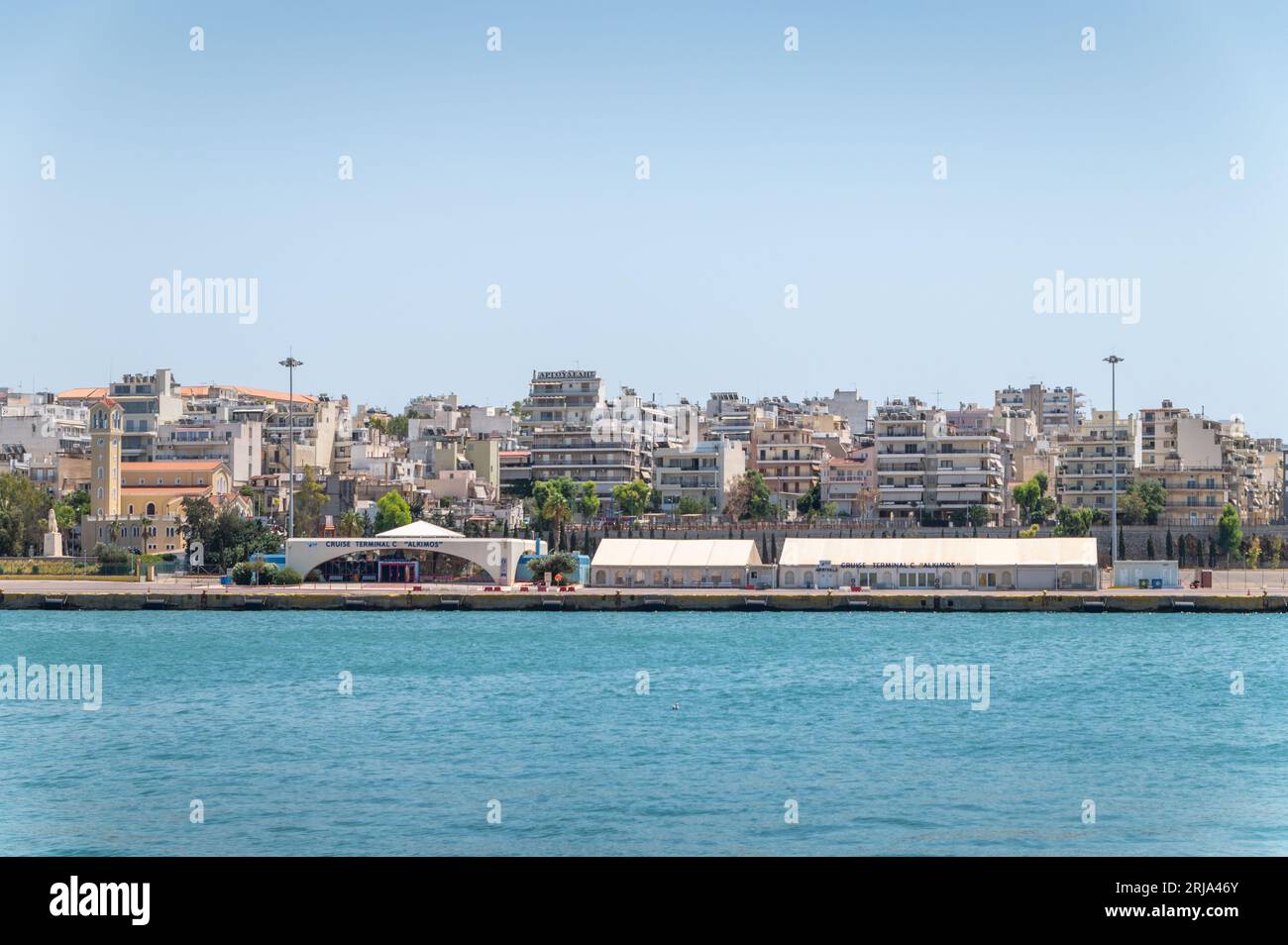 Cruise ship terminal at the port of Piraeus, Greece Stock Photo - Alamy