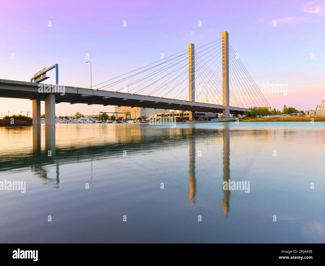 The Foss Bridge in Tacoma, Washington Stock Photo - Alamy