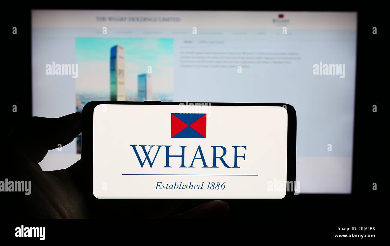 The wharf logo hi-res stock photography and images - Alamy