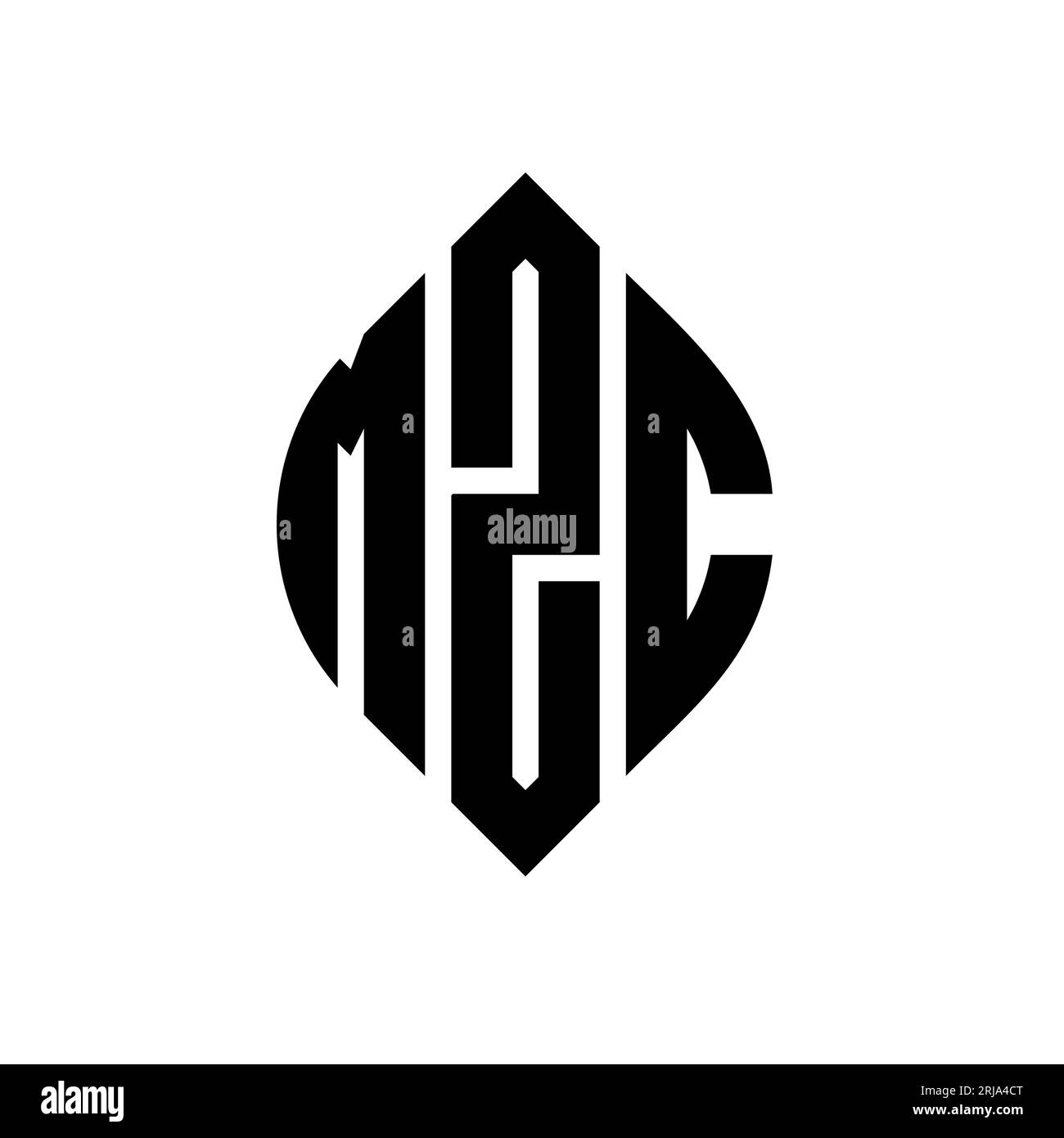 Mzc logo design hi-res stock photography and images - Alamy