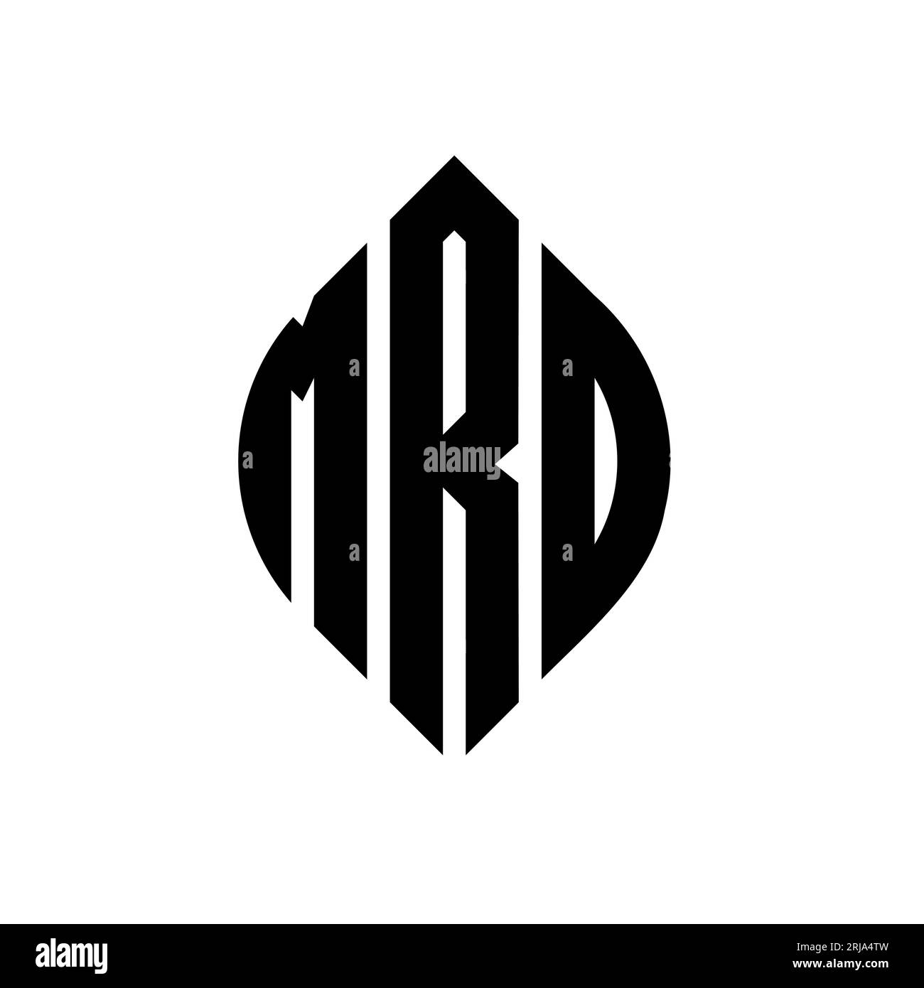 Mrd logo design Stock Vector Images - Alamy