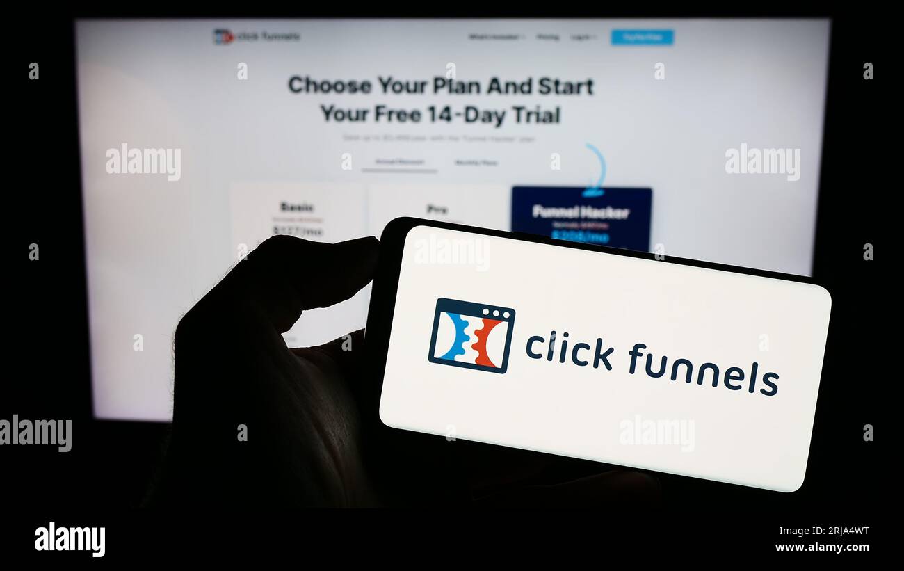 Click funnels hi-res stock photography and images - Alamy