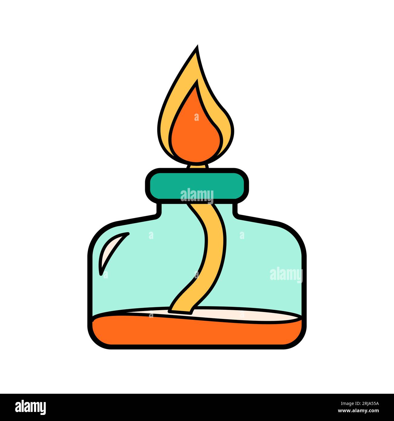 Bunsen Burner Drawing Scientifically