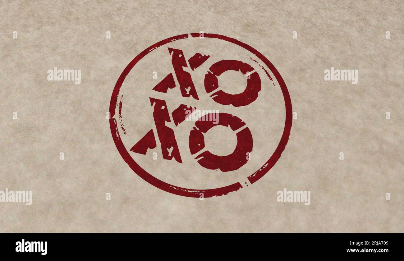 XOXO stamp icons in few color versions. Love and romantic kiss symbol ...