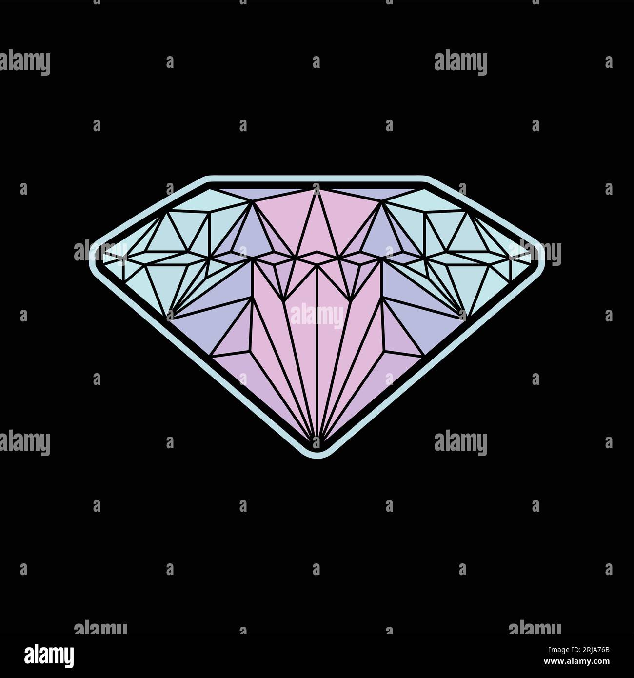 Diamond Gem Crystal Logo Vector For Jewelry Logo Design Inspiration ...