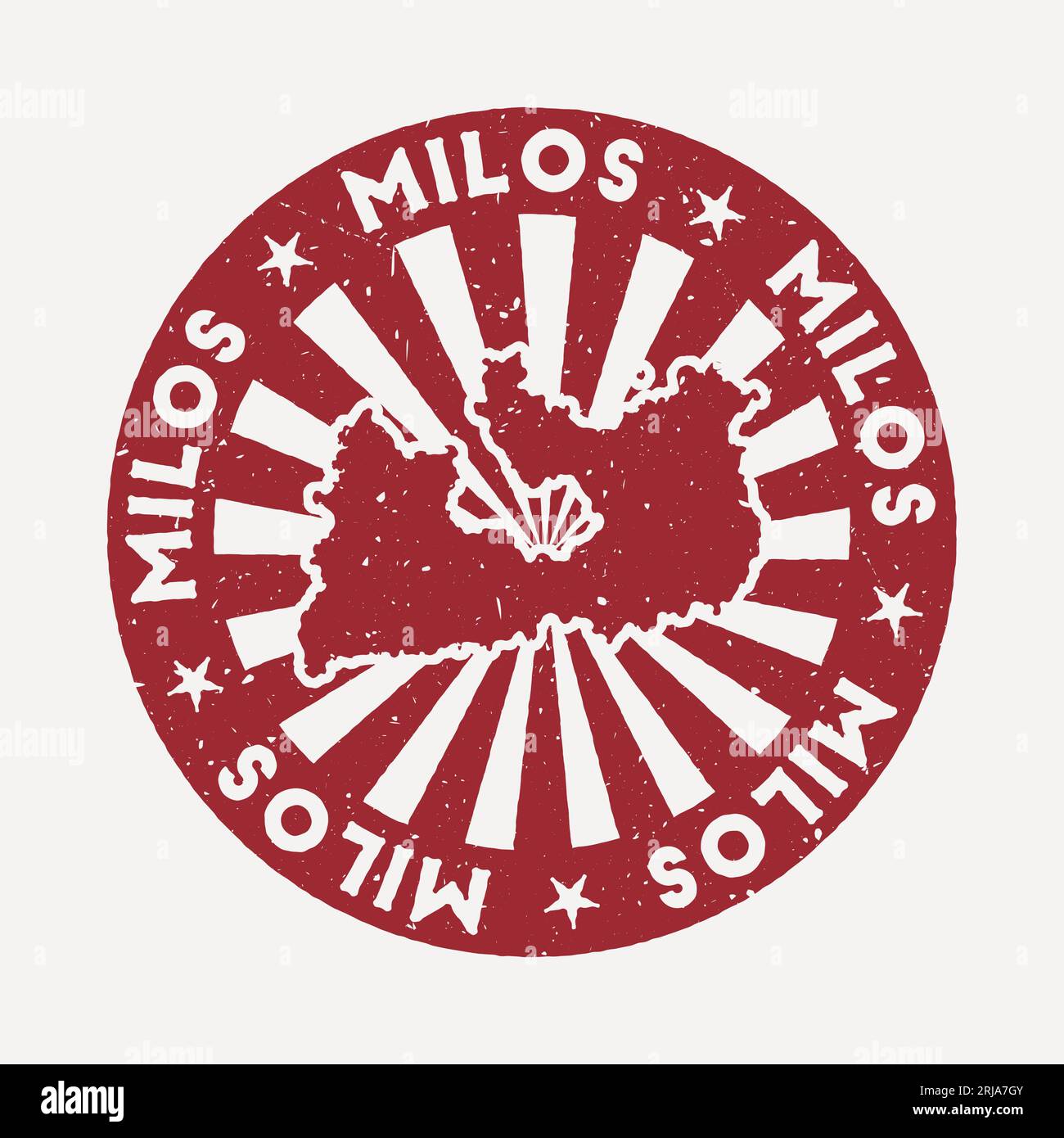 Milos map hi-res stock photography and images - Alamy