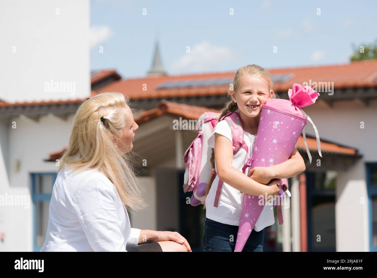 First day of school germany hi-res stock photography and images - Alamy