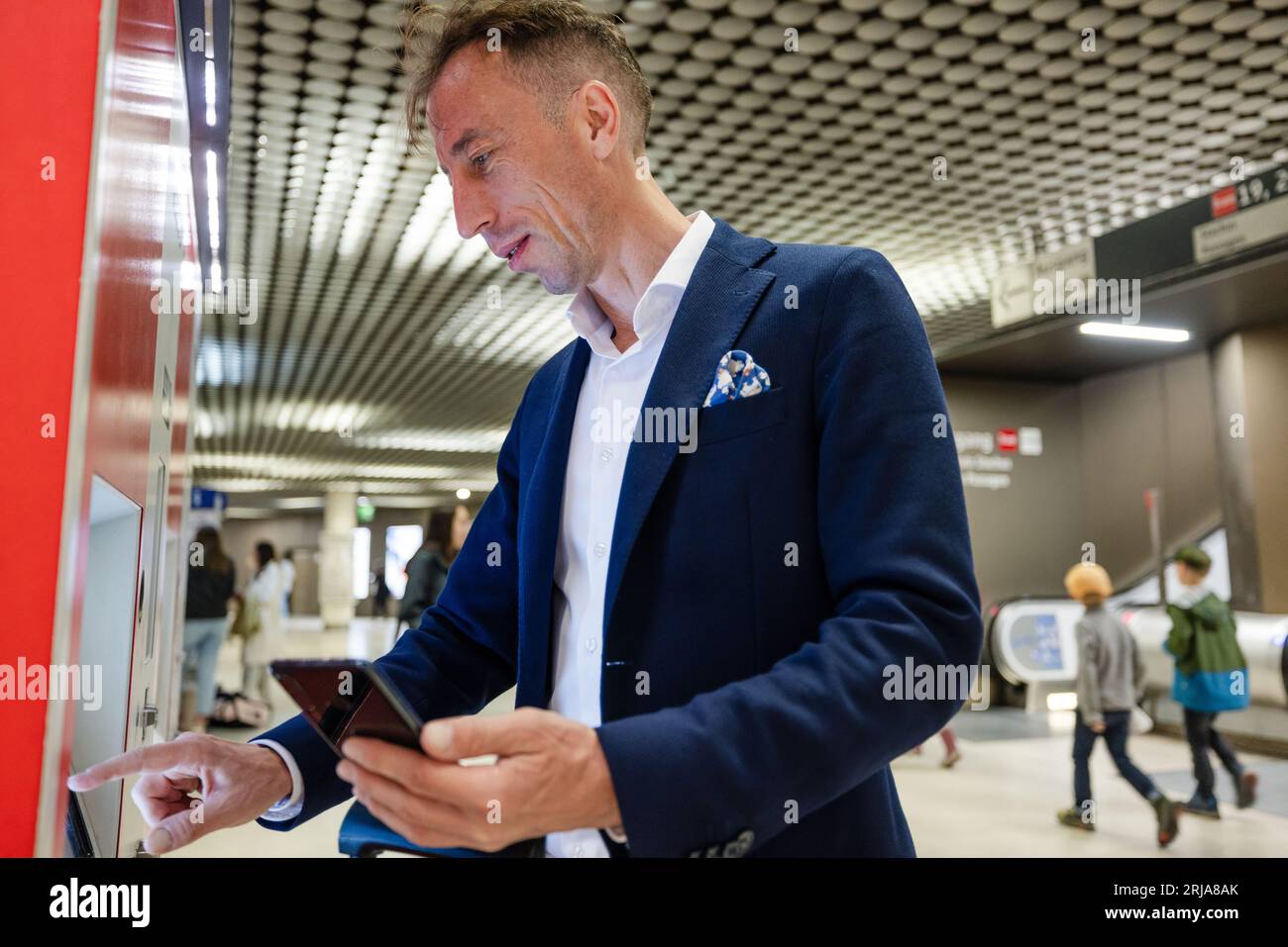 Train ticketing system hi-res stock photography and images - Alamy