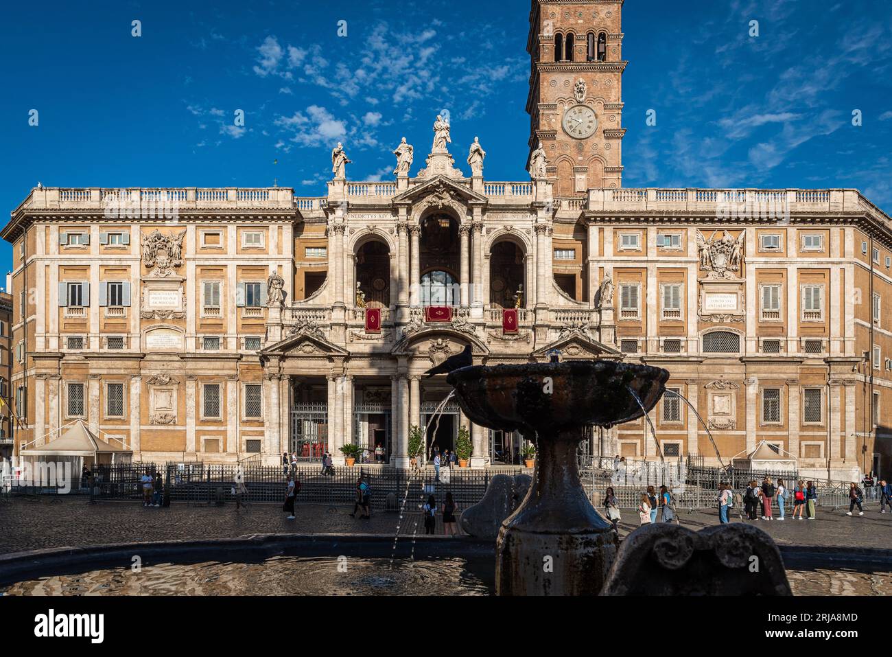 Rome, Italy - October 17, 2022: The Papal Basilica of Santa Maria ...