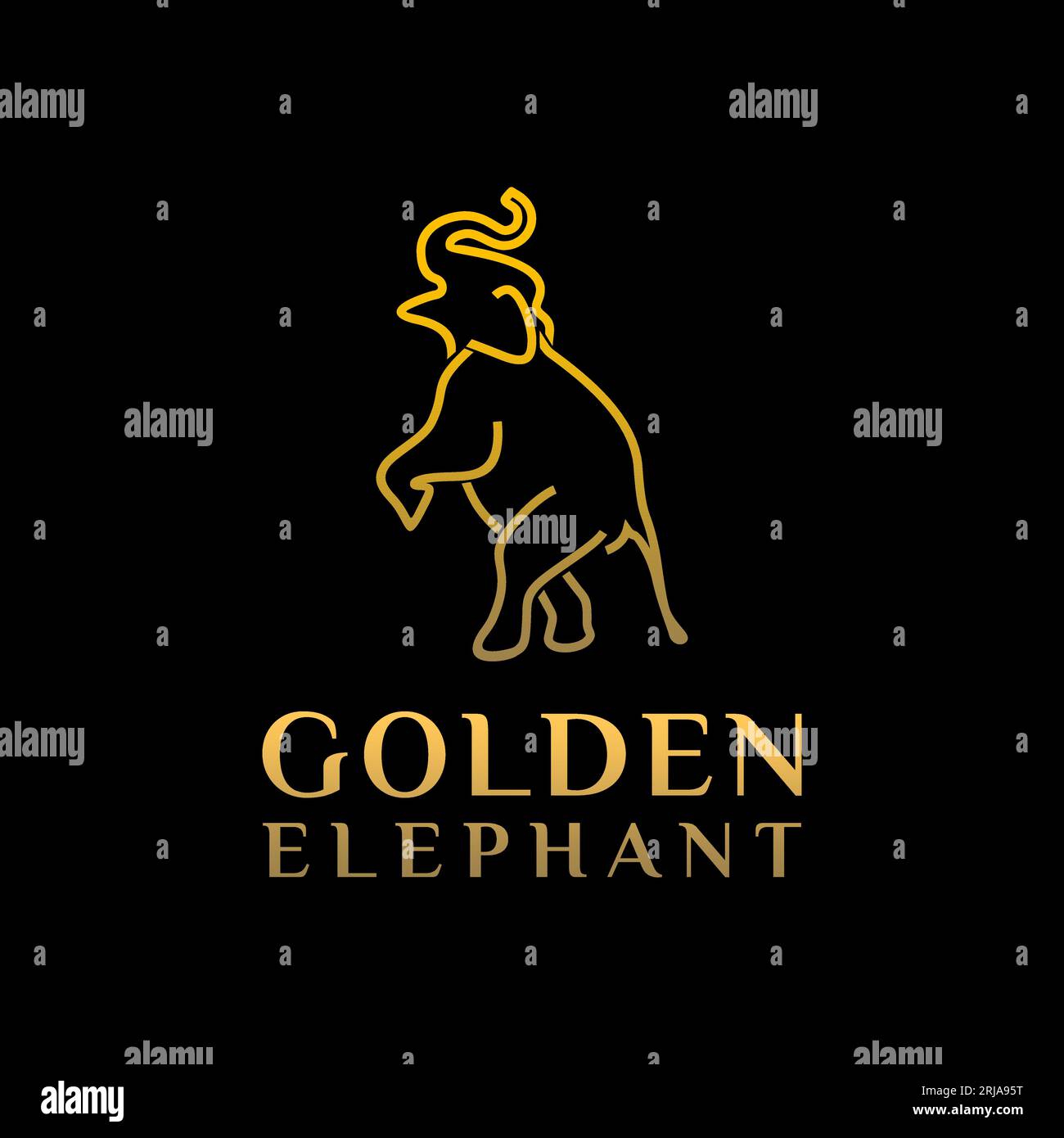 Indian gold stand Stock Vector Images - Alamy