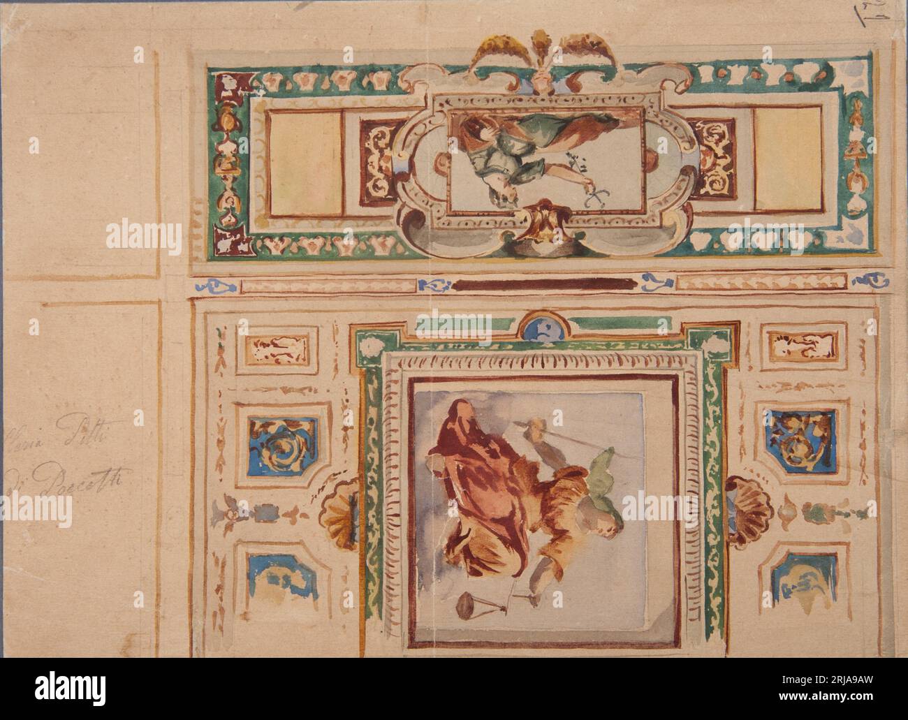 Pitti Di Poccetti by Oreste Sercelli Stock Photo - Alamy