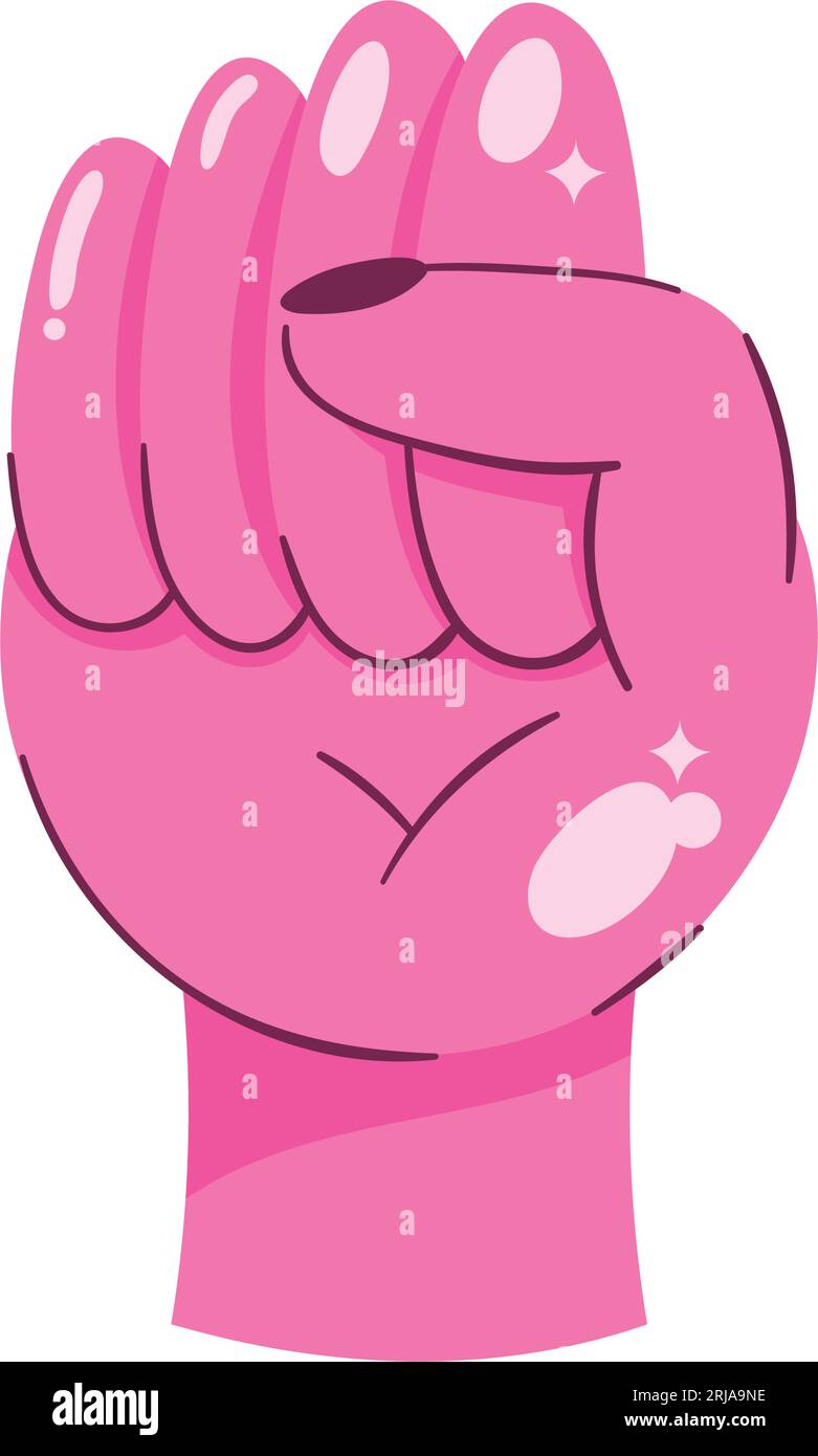 Moving fist Stock Vector Images - Alamy