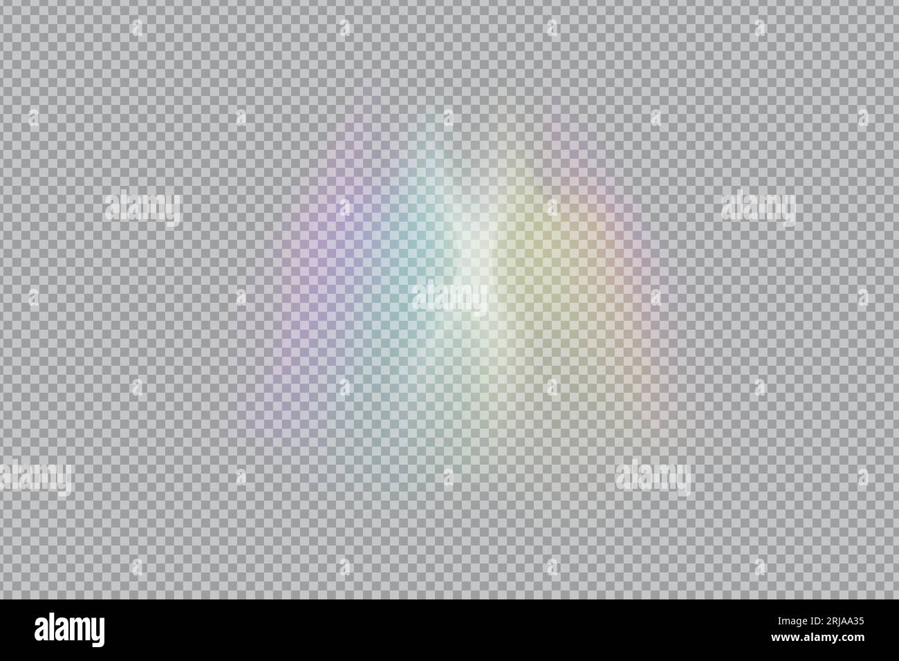 prism rainbow light. Stock vector illustration in realistic style Stock ...