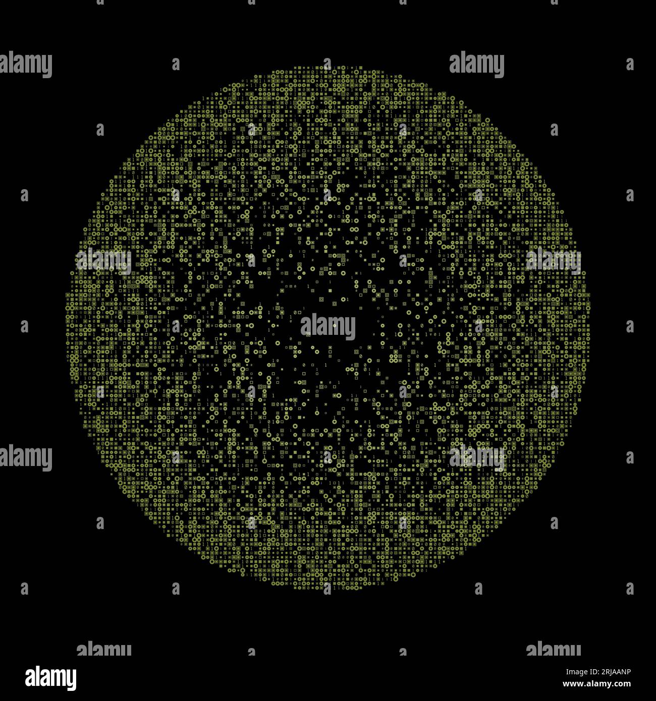 Artistic geometric matrix background in green and pink colors. Creative ...