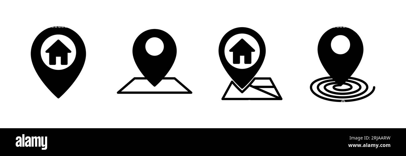 Address icon vector. location icon. address symbol. pin Stock Vector ...