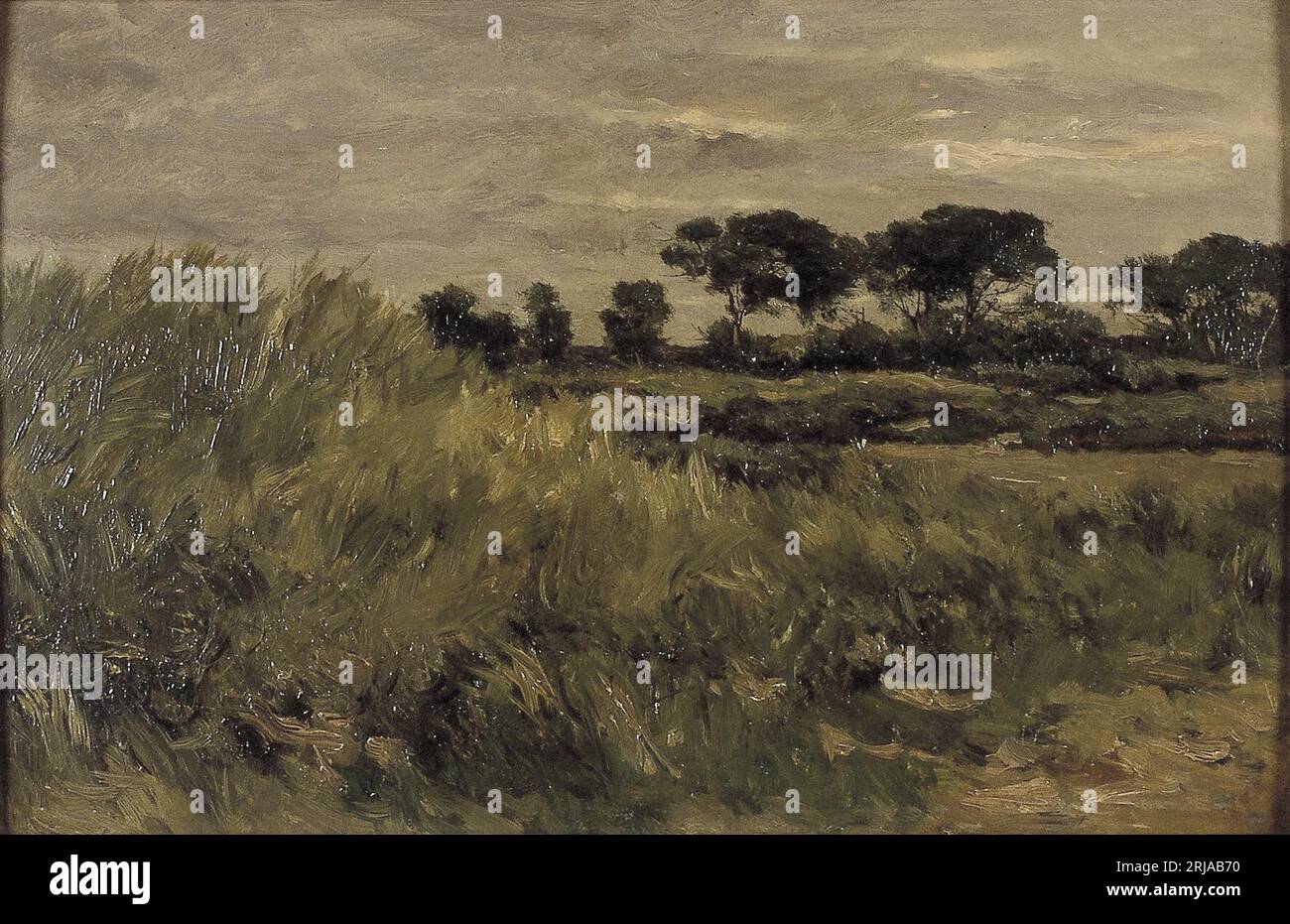 Duinlandschap 1850 by Johannes Hubertus Leonardus de Haas Stock Photo ...