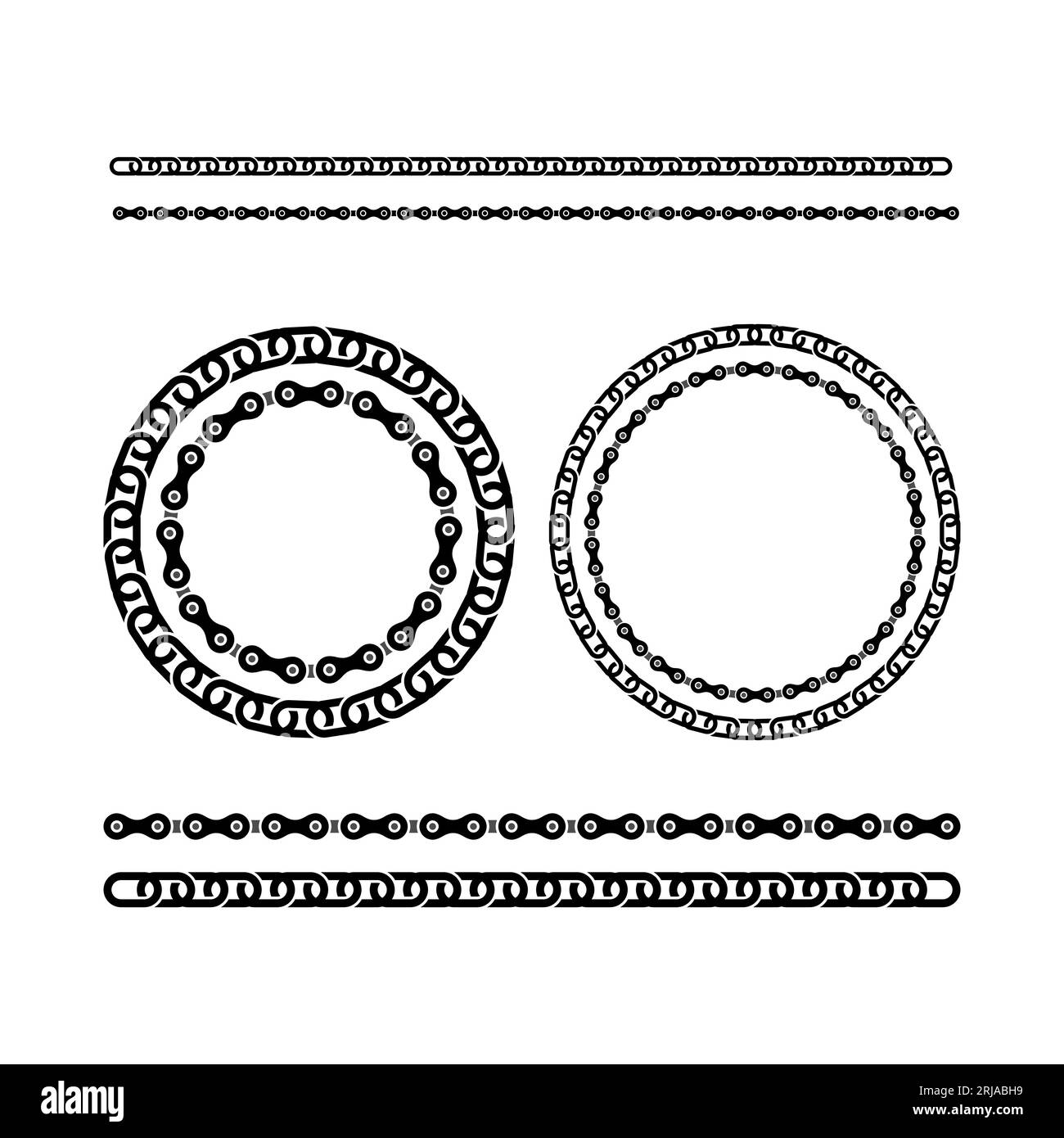 Security chain lock Stock Vector Images - Alamy