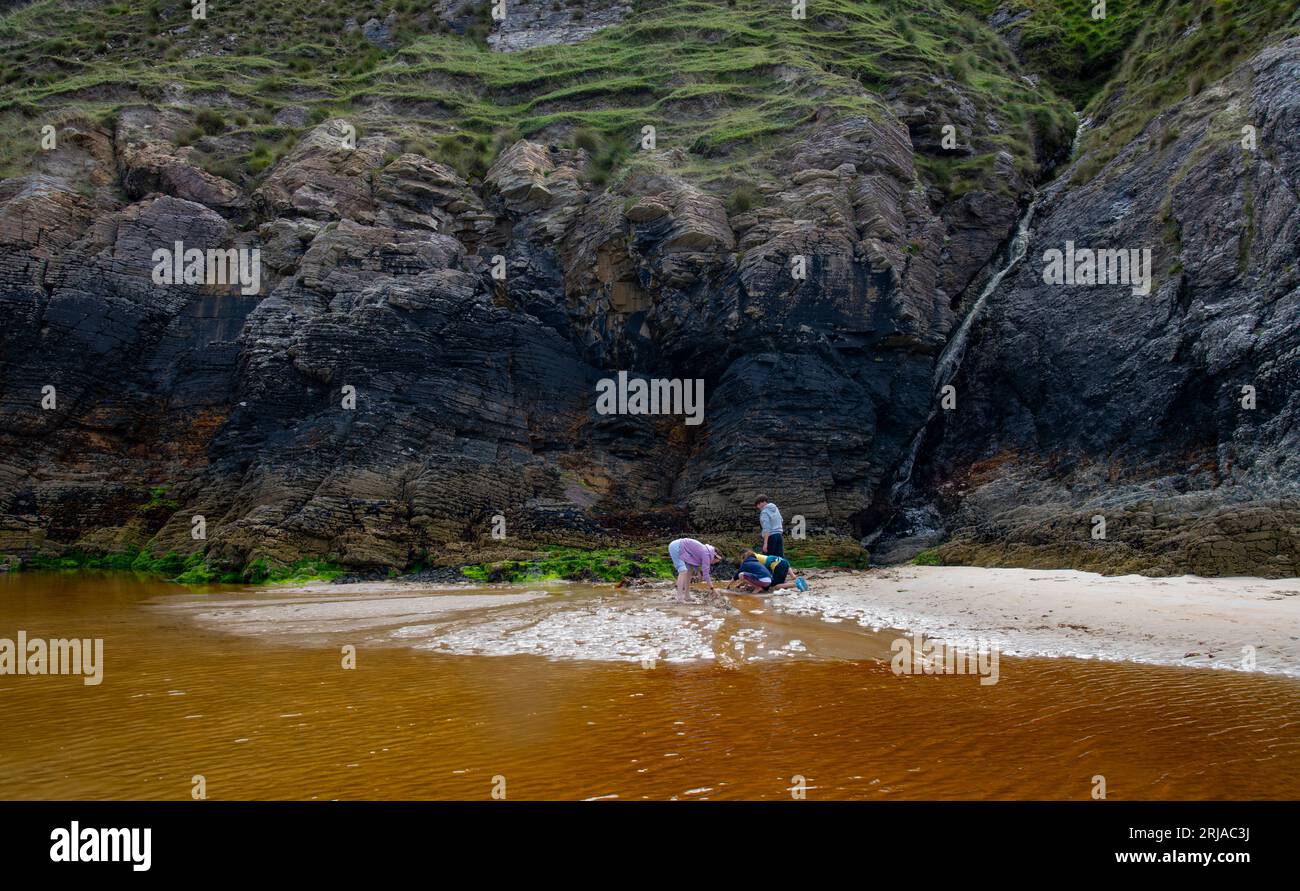 Maghera caves beach hi-res stock photography and images - Alamy