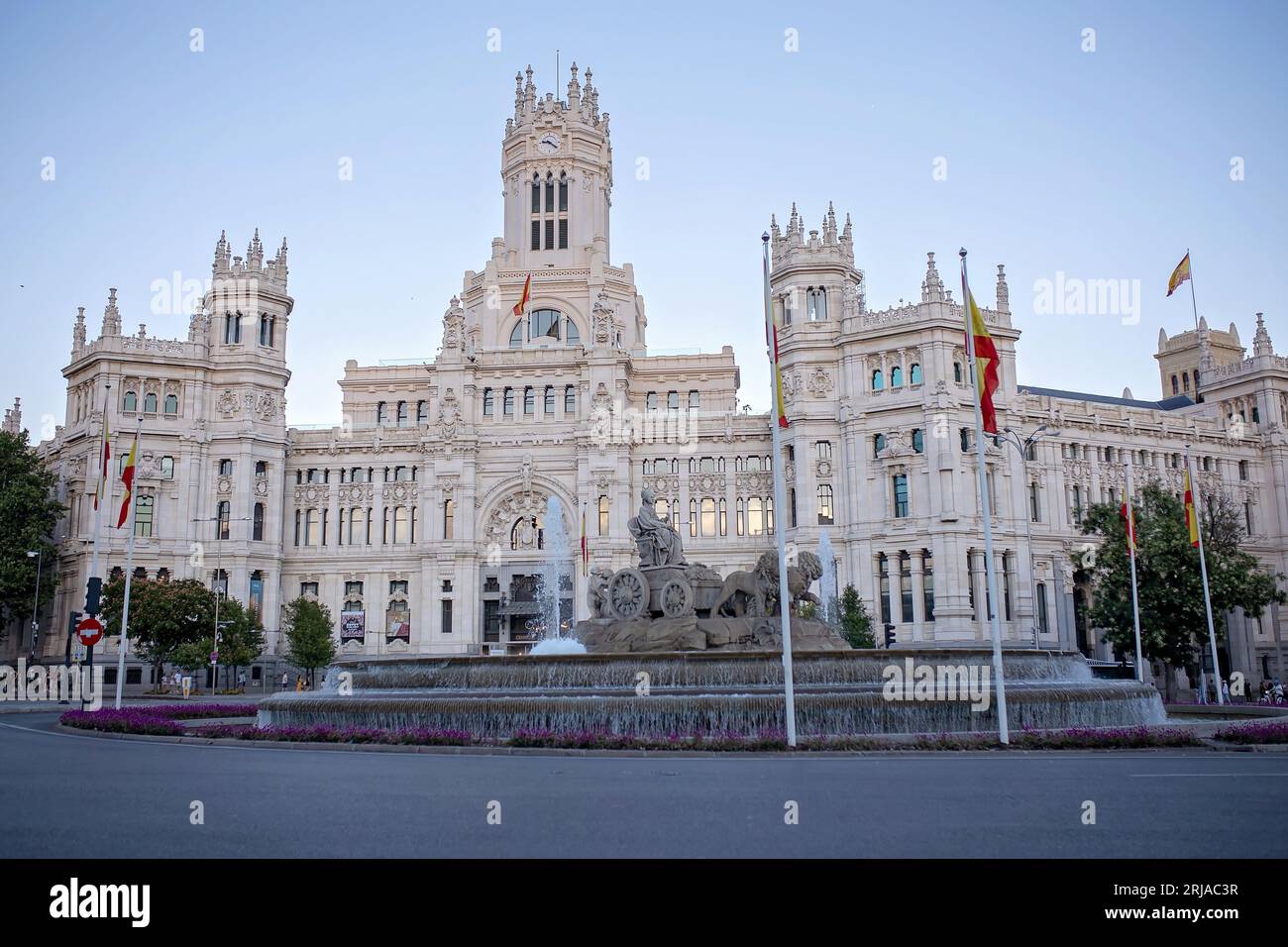 Family with children, siblings, visiting Madrid during family vacation ...
