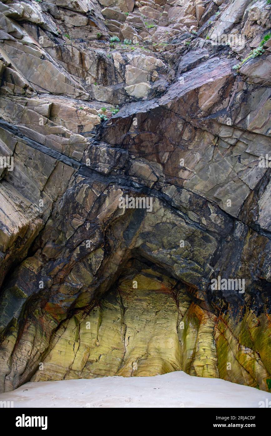 Maghera caves beach hi-res stock photography and images - Alamy