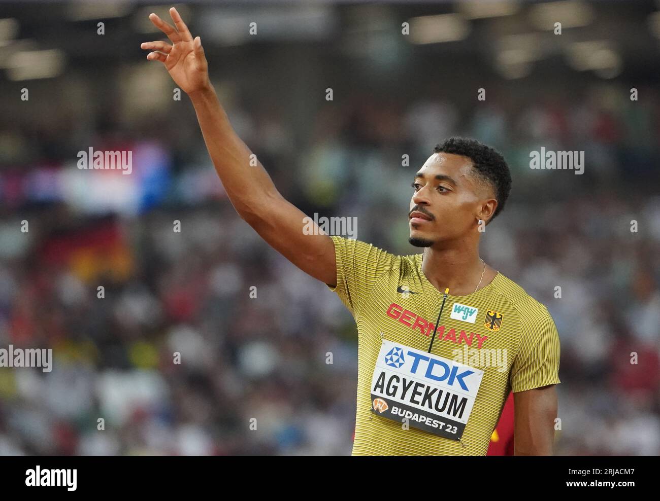 Budapest, Hungary. 21st Aug, 2023. Athletics: World Championships, 400 ...